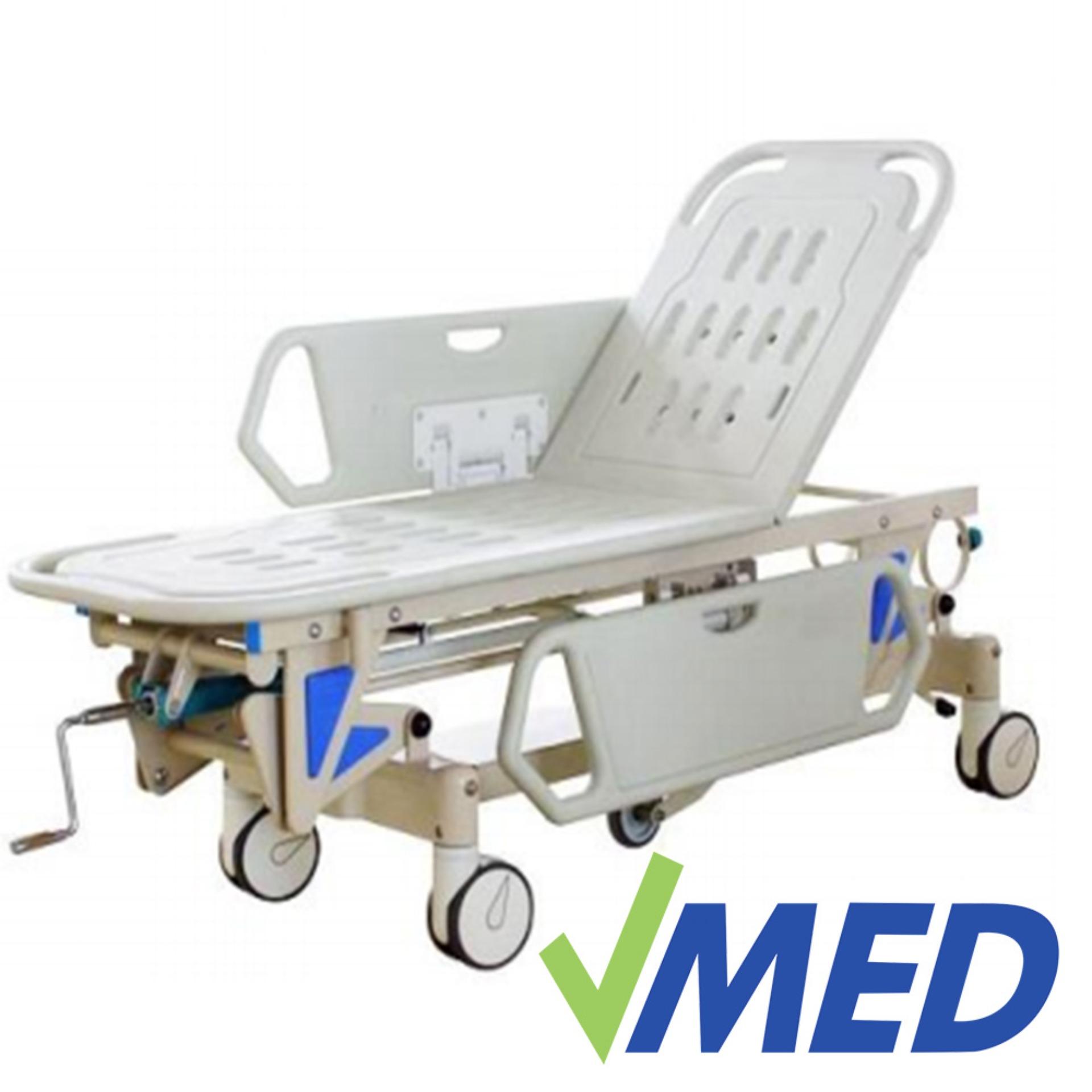 VMED Transfer Stretcher Bed, for Ambulance, Emergency Room or Home use ...