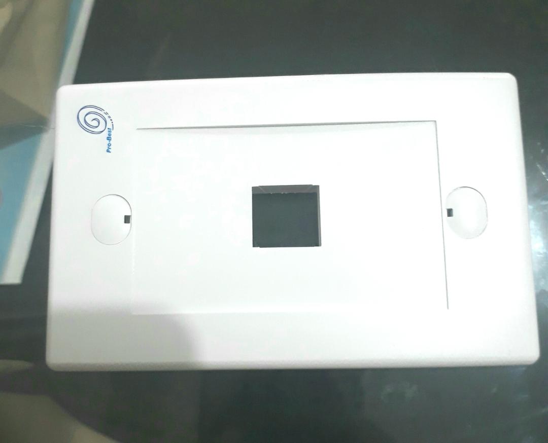 Pro-best Faceplate Wallplate 1 gang Simplex Taiwan Made High Quality ...