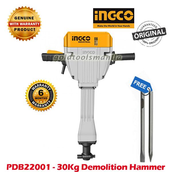 INGCO 30kg Demolition Hammer / Jackhammer / Chipping Gun | Lazada PH