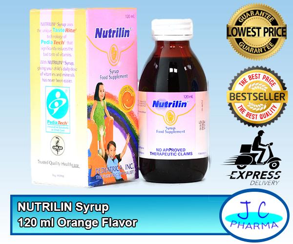 NUTRILIN Syrup Orange 120ml | Lazada PH