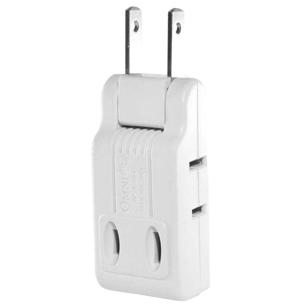 Omni 4 Gang Adapter - Swing Type Plug (10A 250V) | Lazada PH