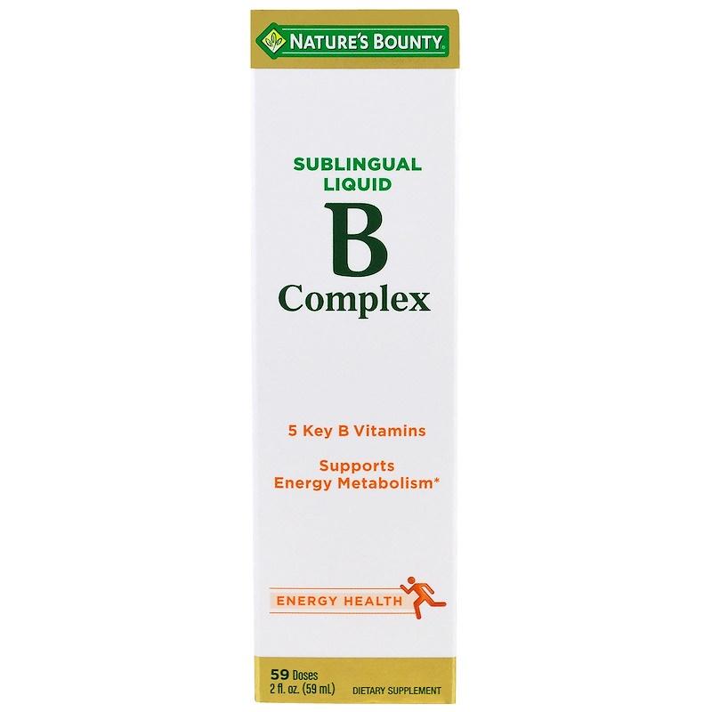 B-Complex, Sublingual Liquid, 2 fl oz (59 ml) | Lazada PH