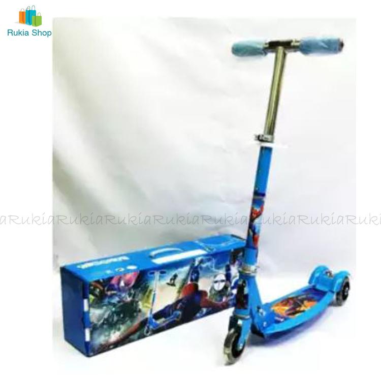 Rukia Foldable Frozen Kick 3 Wheel Scooter for Kids | Lazada PH