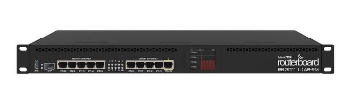 Mikrotik RB3011 10-Port Gigabit Management Rackmount Router ...