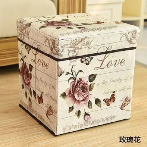 Foldable Storage Chair Storage Box | Lazada PH