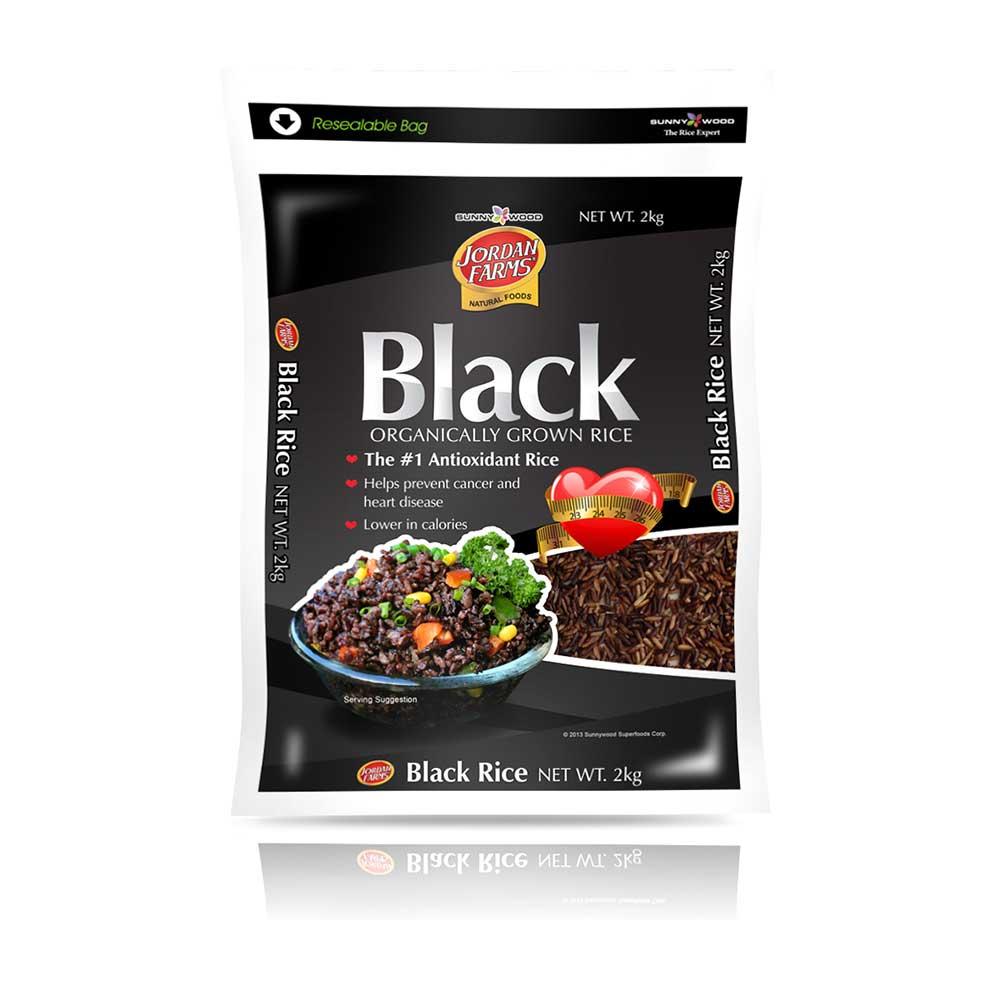 Jordan Farms Organic Black Rice 2kg / USA | Lazada PH