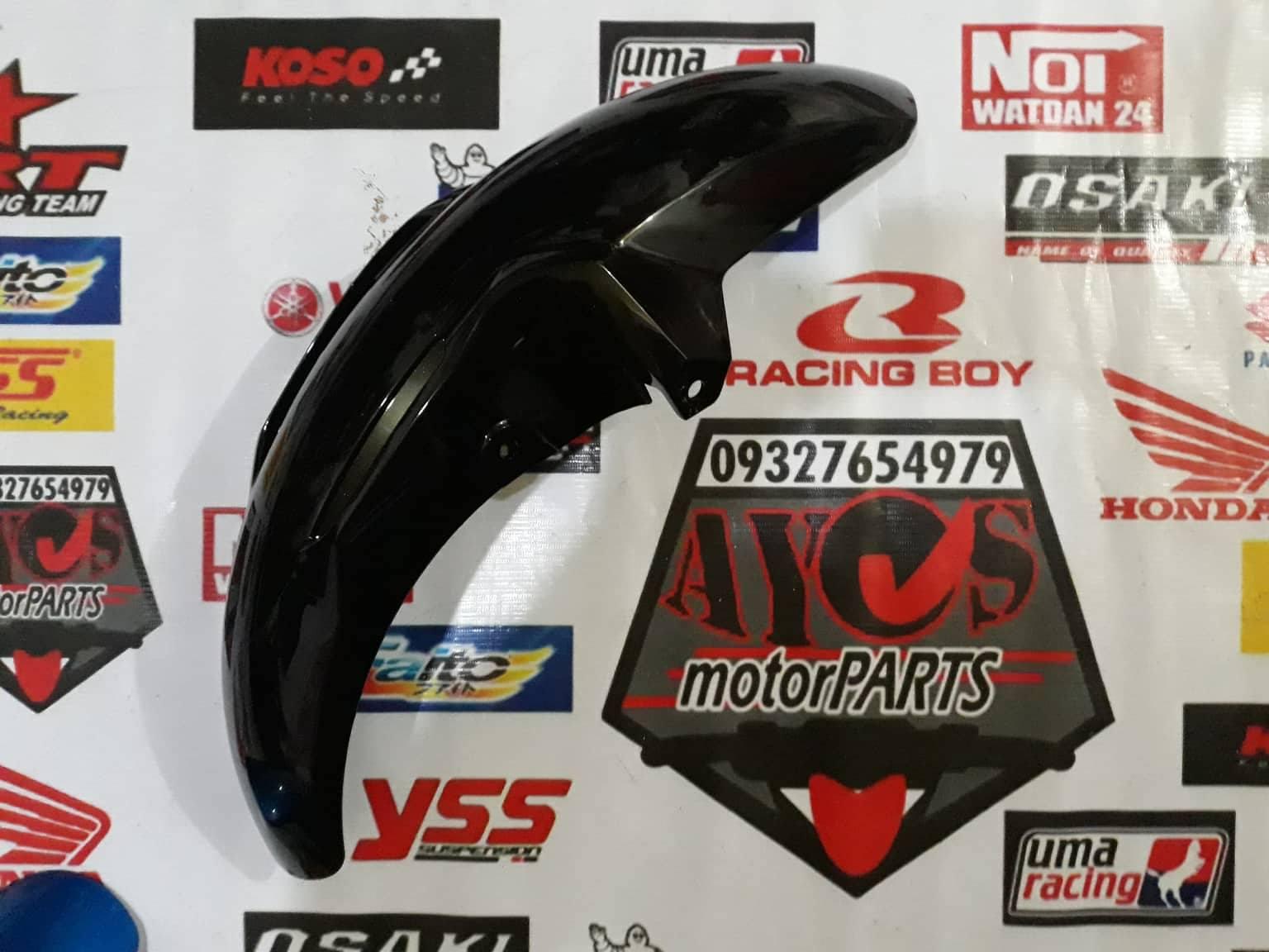 Suzuki Raider 150 F.i. Front fender SGP Genuine- Black Glossy | Lazada PH