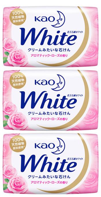 KAO White Soap JAPAN Aromatic Rose Scent 85g (Set of 3) | Lazada PH