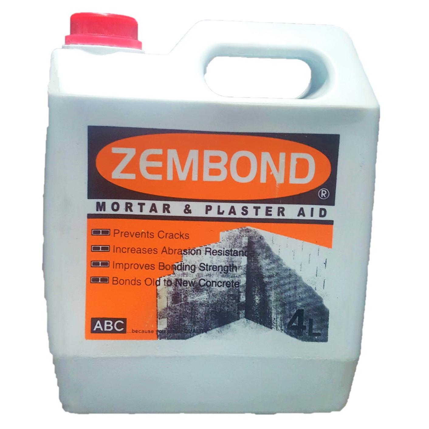 ABC Zembond Mortar and Plaster Aid - 4L | Lazada PH
