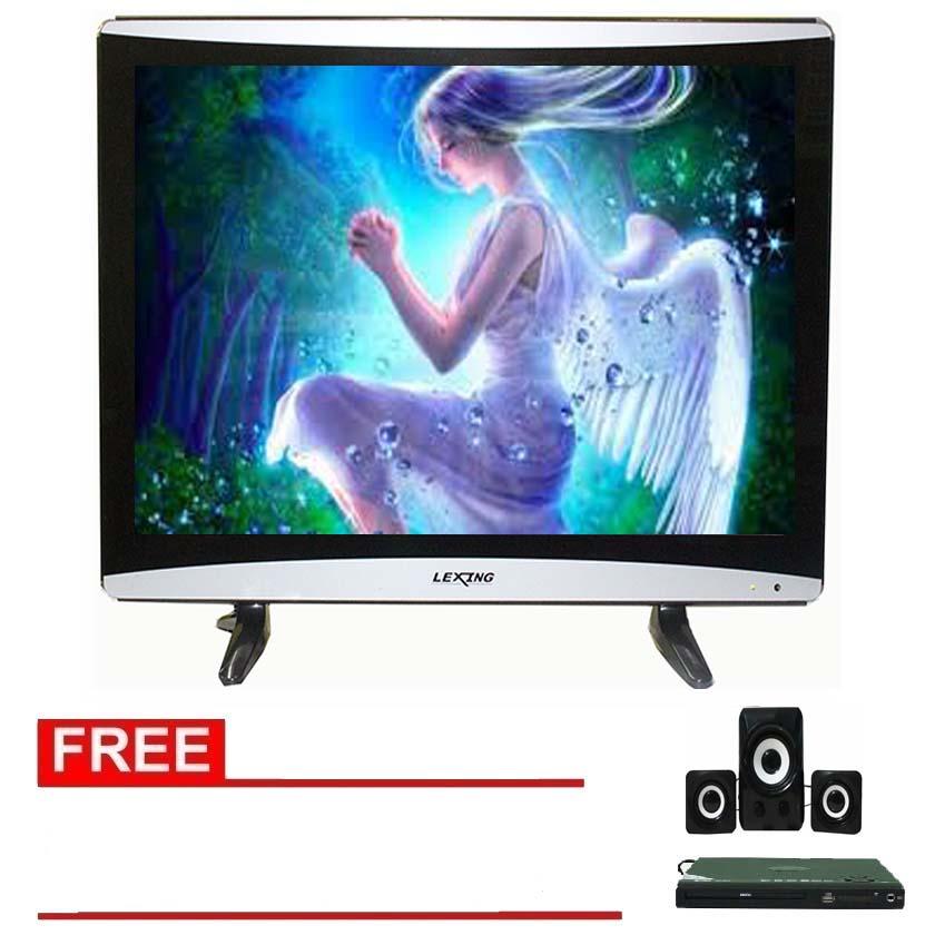 LEXING LED TV LX-2616 WITH SUBWOOFER WITH MINI DVD AND ILIKE SUBWOOFER ...