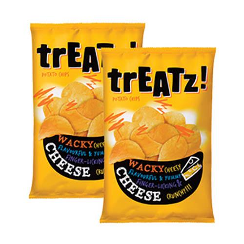 Treatz! Wacky Cheese Potato Chips 2 Pack (150g per Pack) | Lazada PH