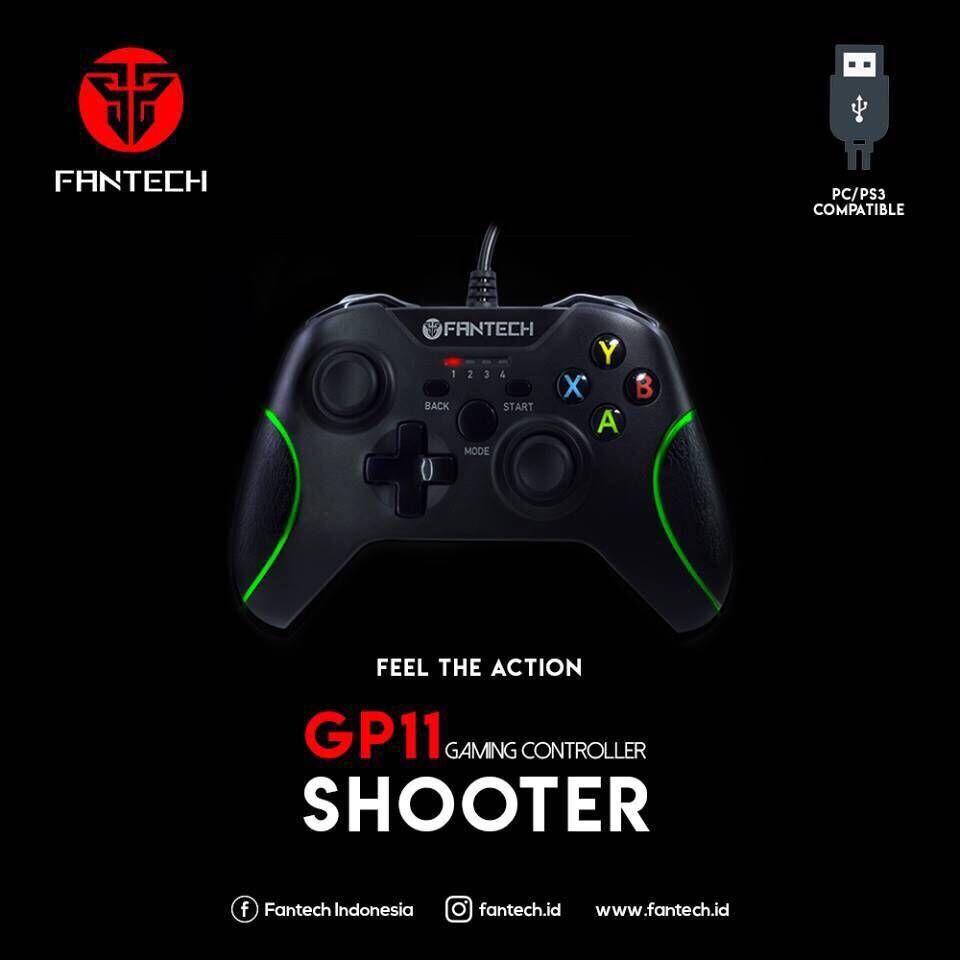 FANTECH SHOOTER GP11 GAMING CONTROLLER (PRO GAMING JOY STICK) PS3/PC ...