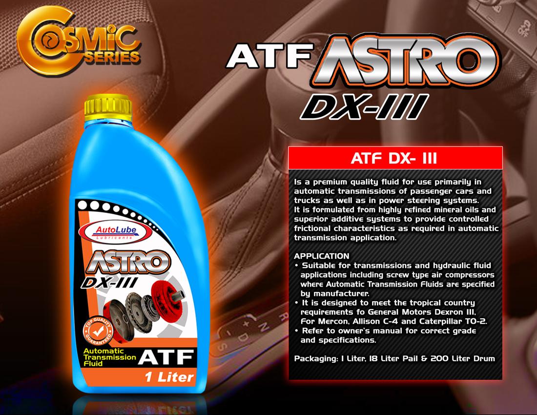 Autolube ATF DX- III Astro 1Gallon | Lazada PH