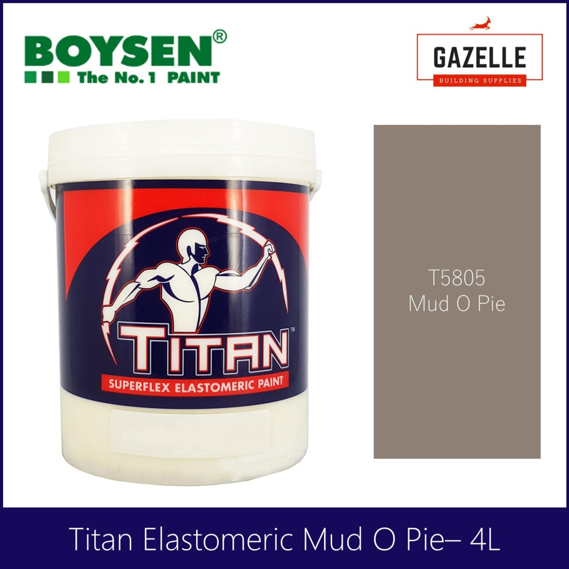 Titan Elastomeric Paint Mud O Pie 4L Lazada PH Titan Elastomeric Paint Mud O Pie 4L Lazada PH