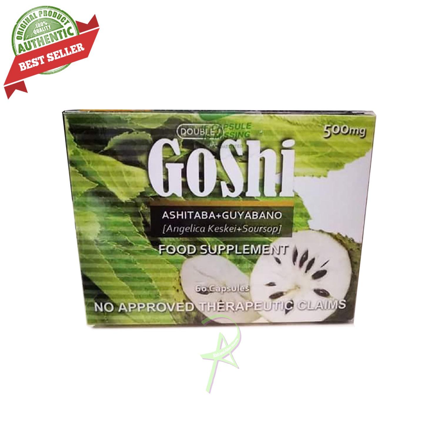 GoShi (Guyabano + Ashitaba) 60 vegetable capsules | Lazada PH