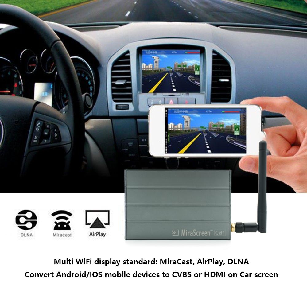 MiraScreen C1 Car WiFi Display Dongle Mirror Box DLNA for iOS Android ...