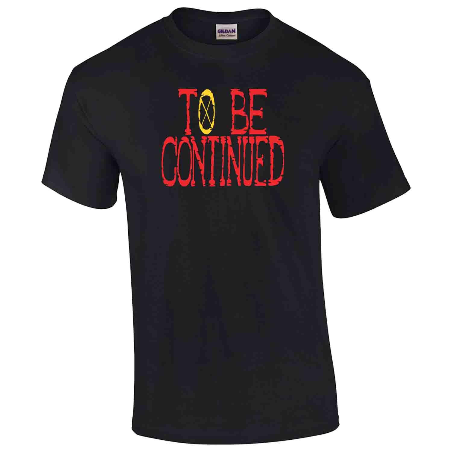 iGPrints To Be Continued One Piece Luffy Anime OnePiece Shirt T-Shirt ...