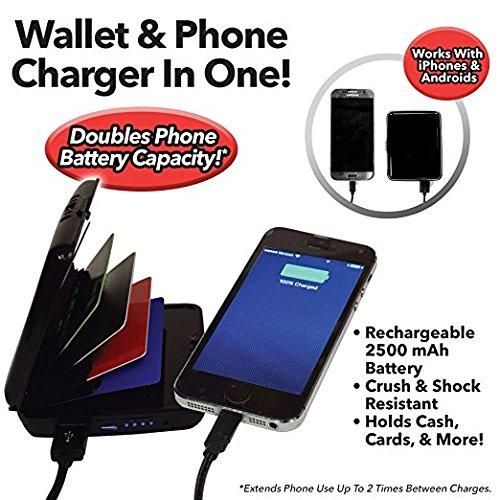 E-Charge Wallet Portable Power Bank Portable E-Charge Wallet With RFID ...