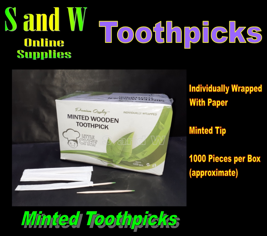 Minted Toothpick, Wooden Toothpick | Lazada PH
