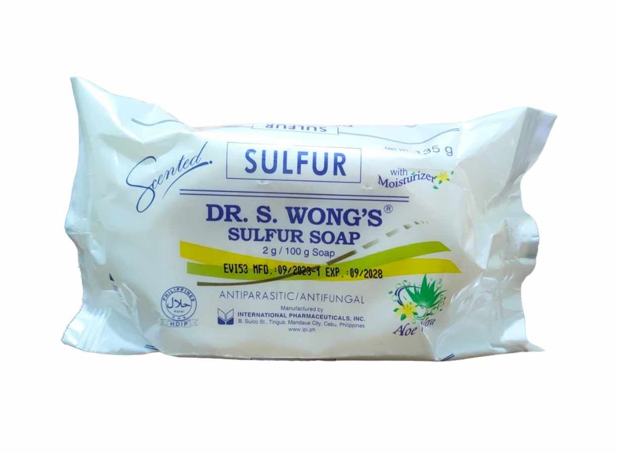 Dr. S Wongs Sulfur Bar Soap 135g | Lazada PH