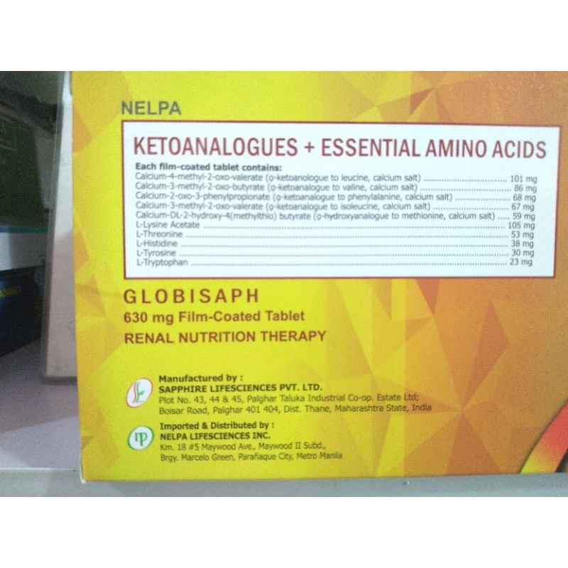 codGlobisaph Ketoogues Essential Amino Acid 100 pcs | Lazada PH