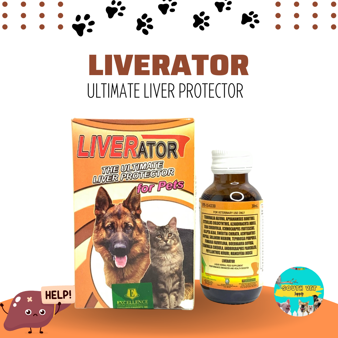 [SOUTH VET] Liverator 30ml Liver Supplement for Dog's and Cat's : The ...