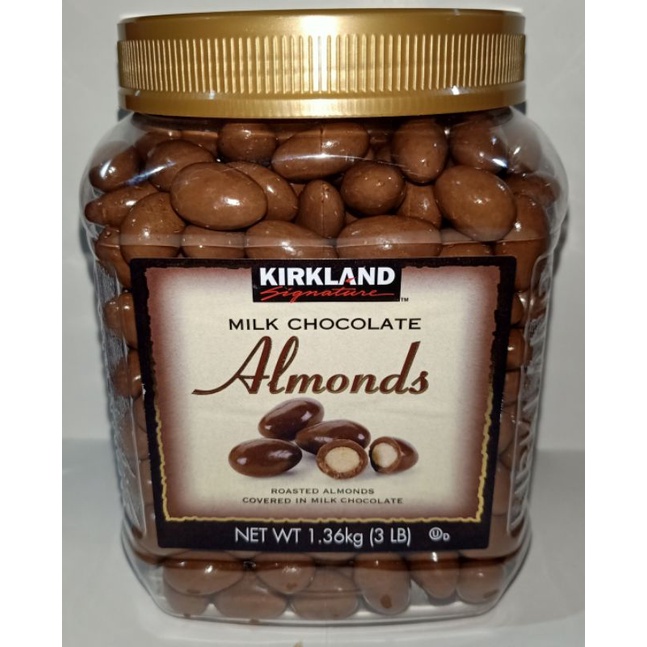 KIRKLAND Milk Chocolate ALMONDS 1.36kg | Lazada PH