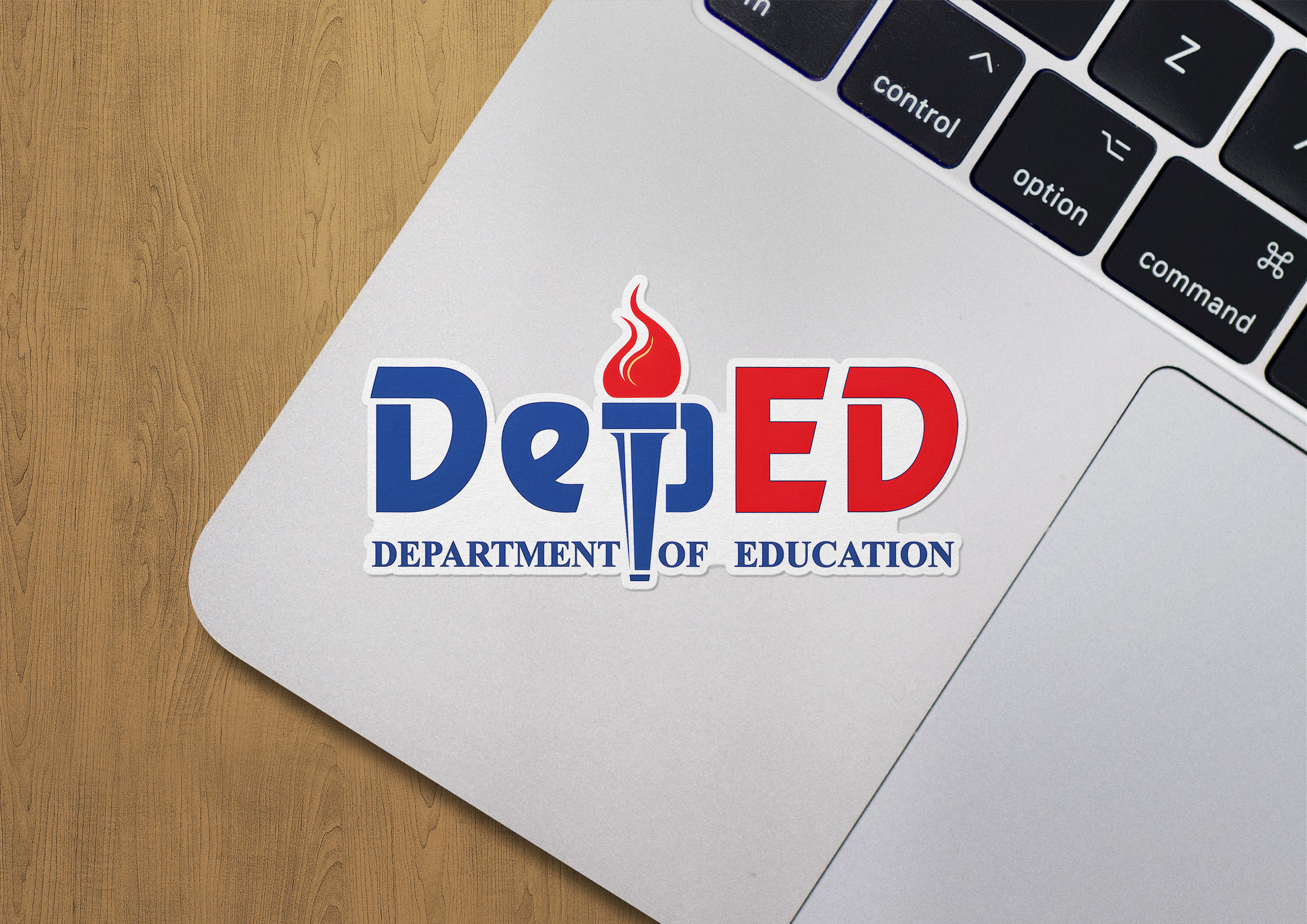 Kagawaran DEPED LOGO Sticker Vinyl Hologram Laminated Water Proof Do ...