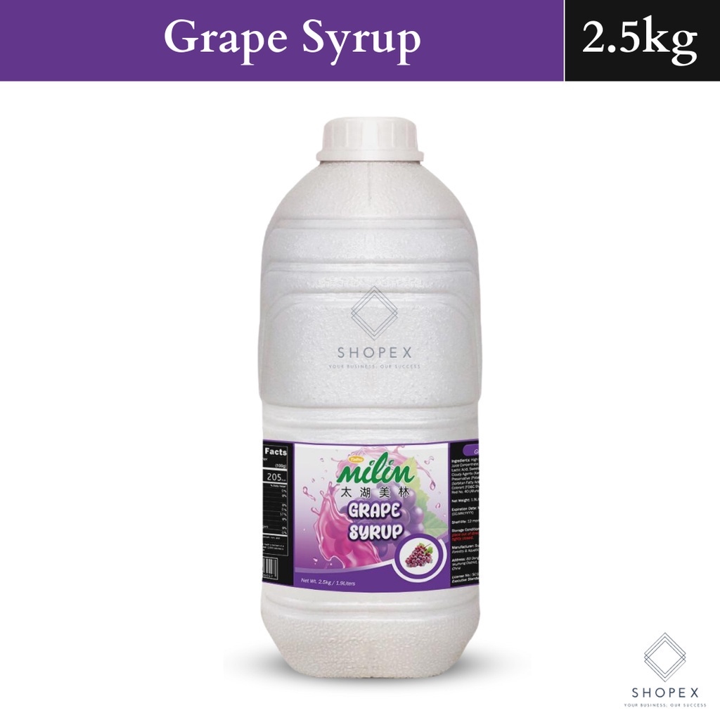 Authentic quality Milin Syrups 2.5kg / Concentrated Syrup Milktea ...