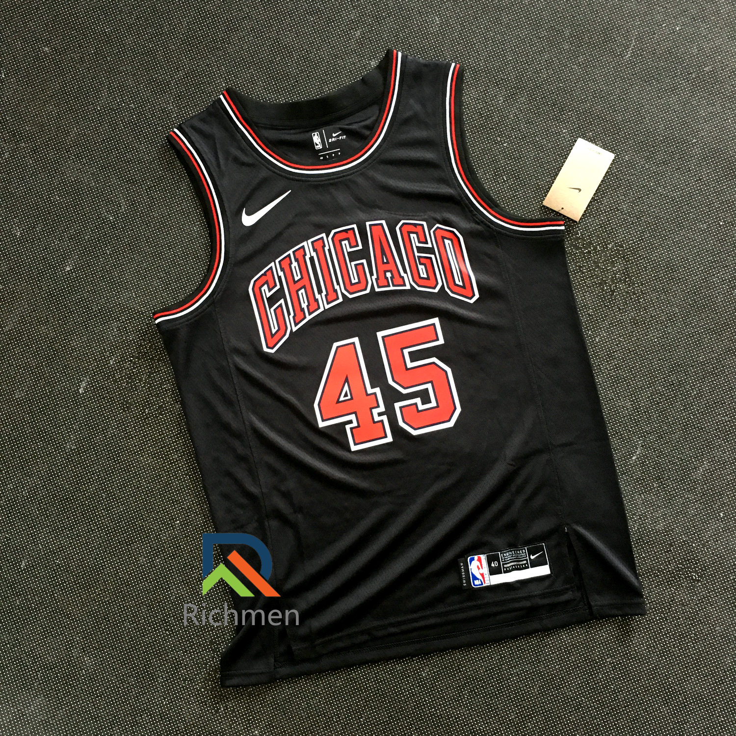 【Swingman】Men's New Original NBA Chicago Bulls #45 Michael Jorˉdan ...