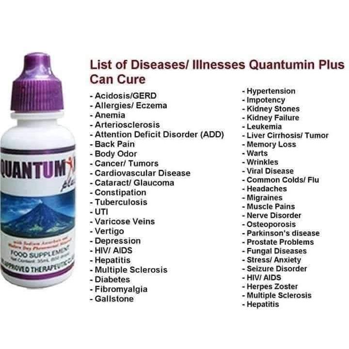 Bmg4I52d Quantumin Plus 35ml (Lowest Price) / Mineral Drops / 700 Drops ...