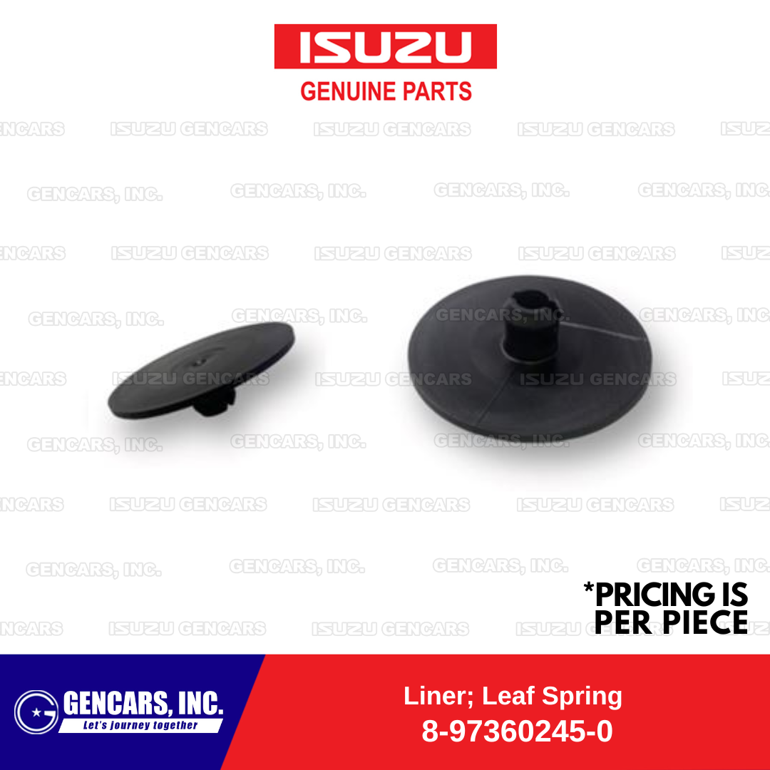 Isuzu Liner; Leaf Spring for Dmax 2004-2012 (8973602450) (Genuine Parts ...