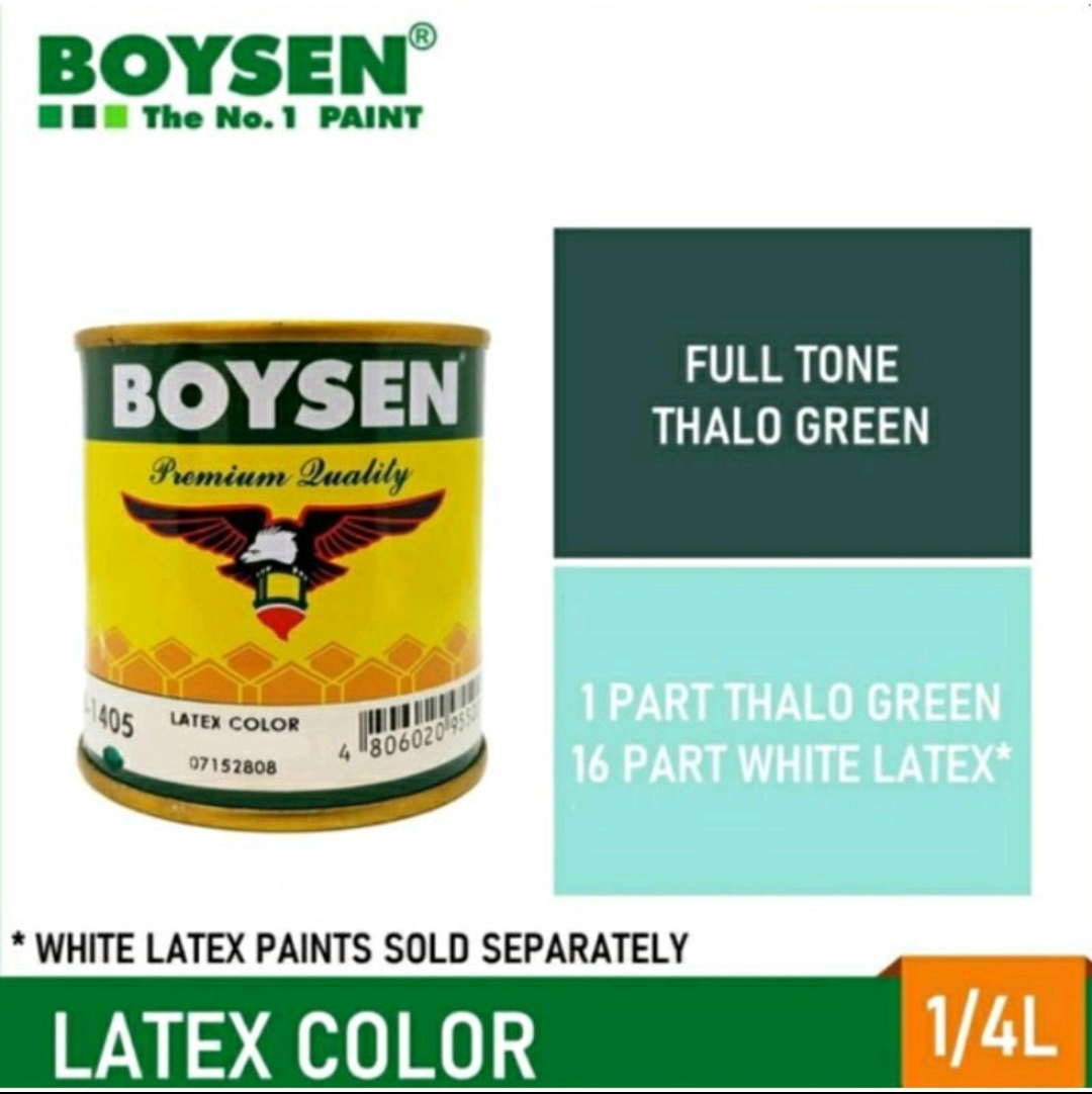 Boysen Latex color 1/4 L | Lazada PH