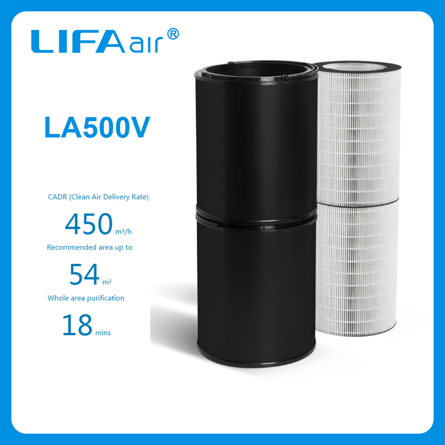 LIFA AIR LA500V LA33 (Composite HEPA Filter and Activated Carbon Filter ...