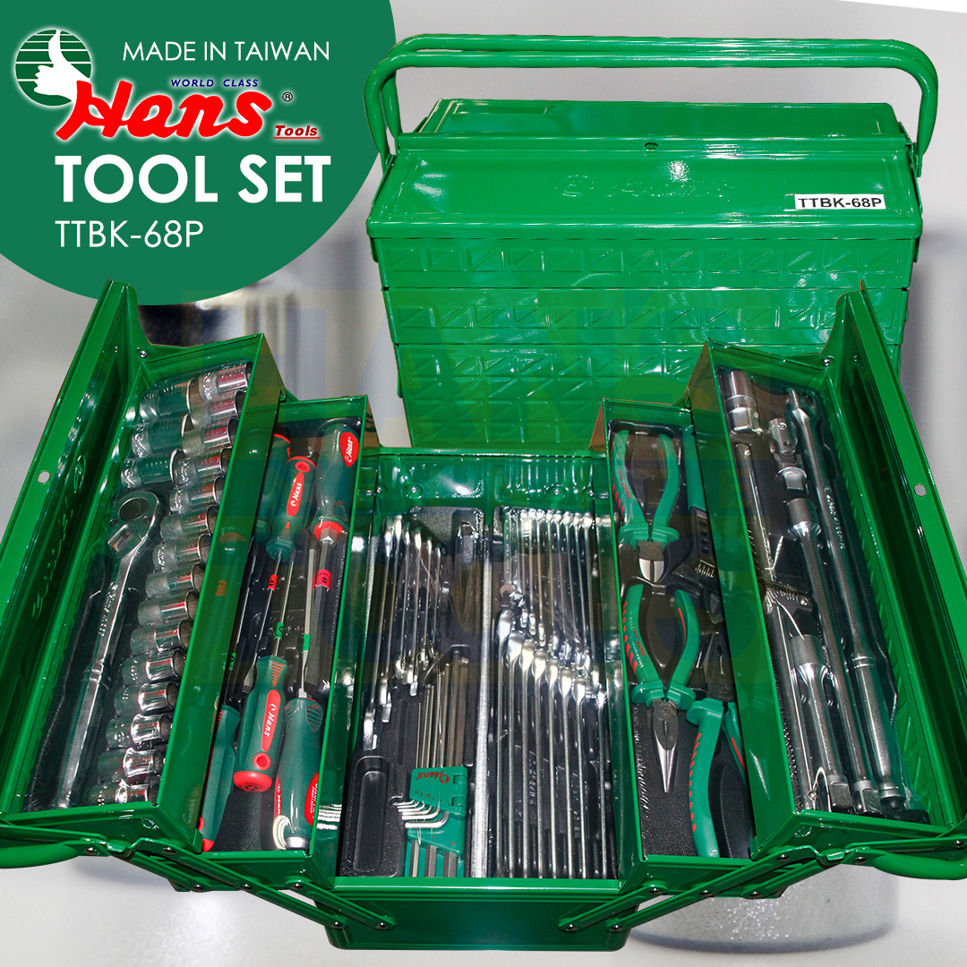 Hans TTBK-68P Tool Set 68pcs | Lazada PH