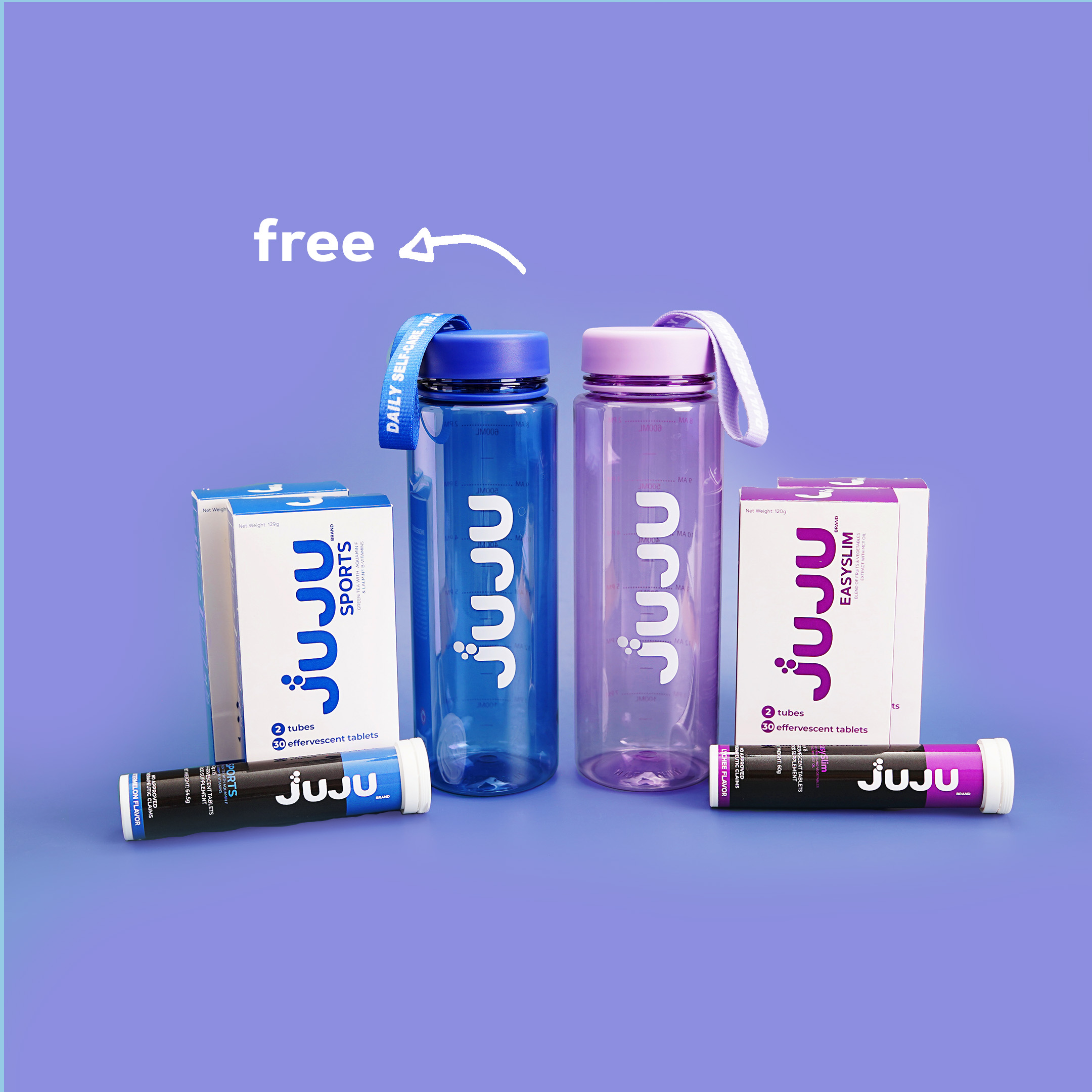 JUJU EasySports + JUJU EasySlim Bundle - 4 Boxes (2 Boxes EasySports ...