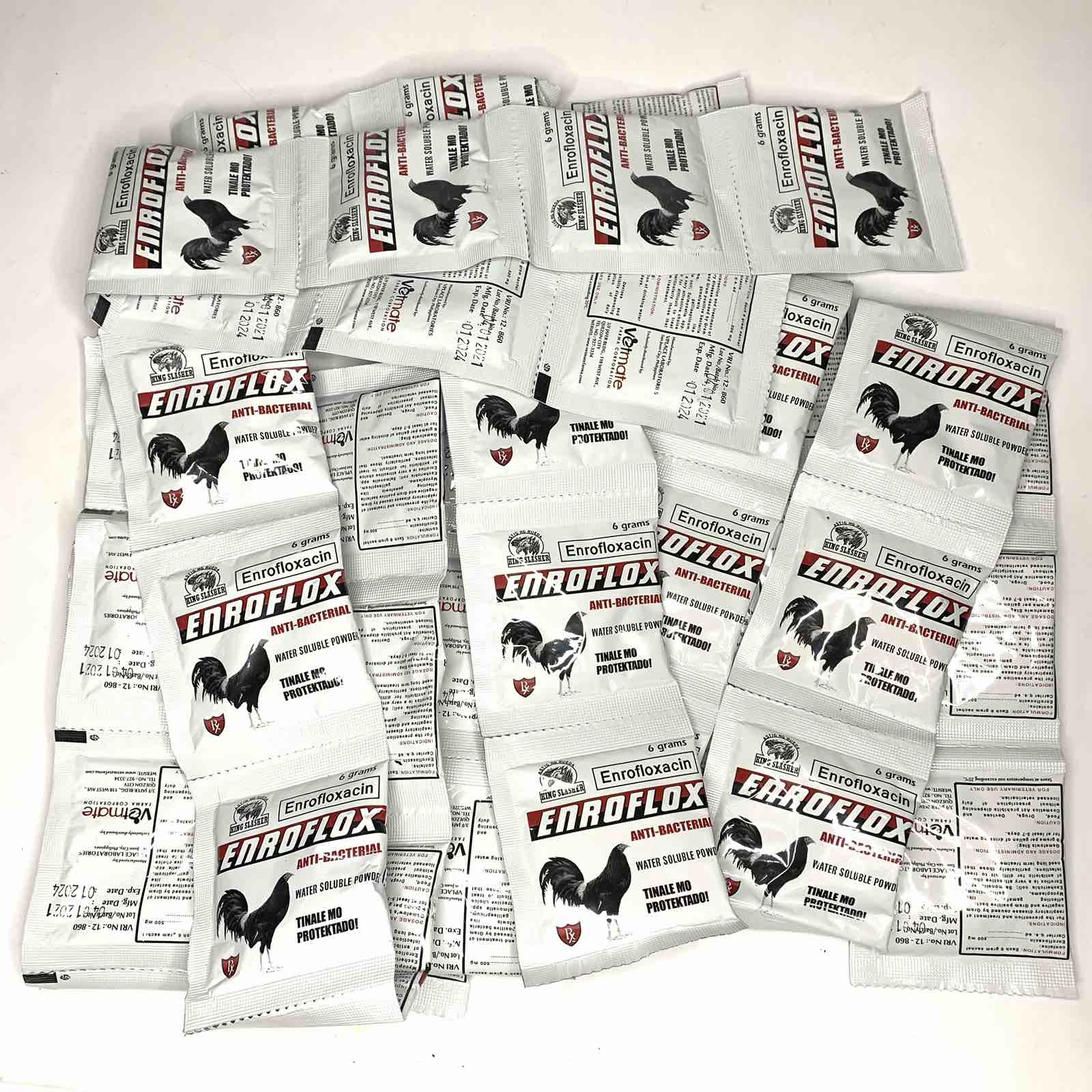 [SOUTH VET] ENROFLOX ANTI- BACTERIAL WATER SOLUBLE POWDER/ KING SLASHER ...