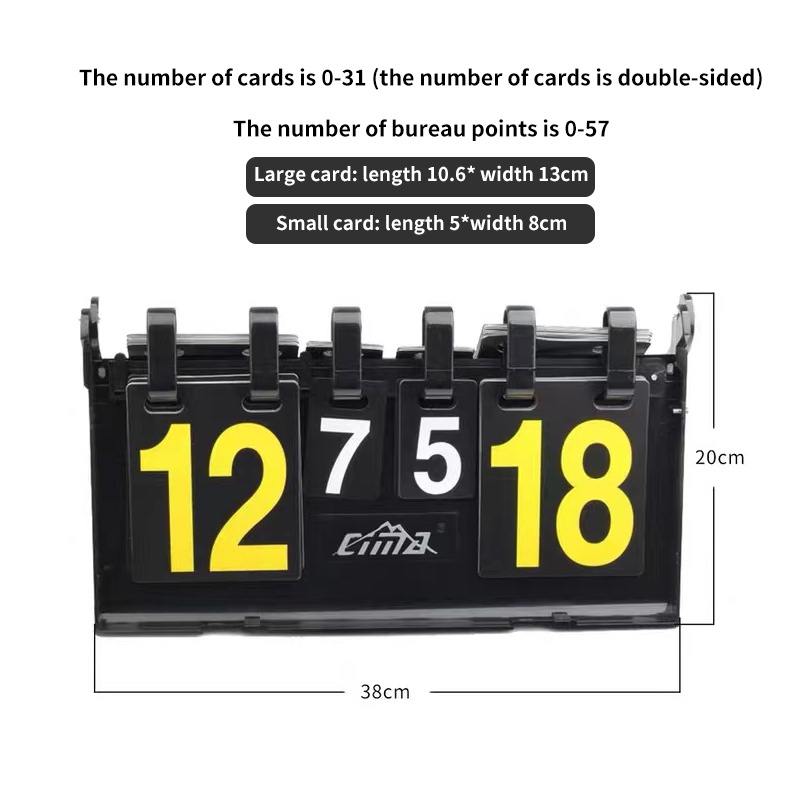 CIMA Scoreboard Volleyball Badminton Basketball Scoreboard 4-digit ...