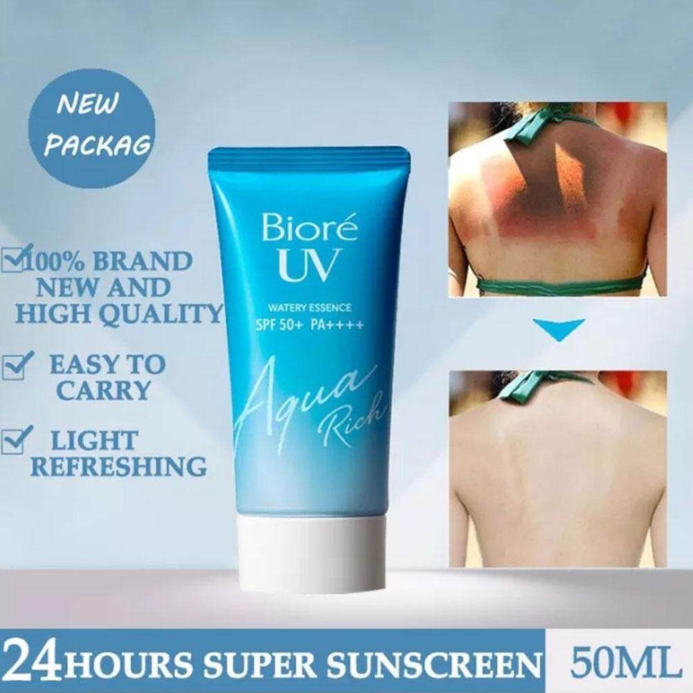[Hot sales] Biore Uv Sunscreen Cream Spf 50 For Face Body Whaterproof ...