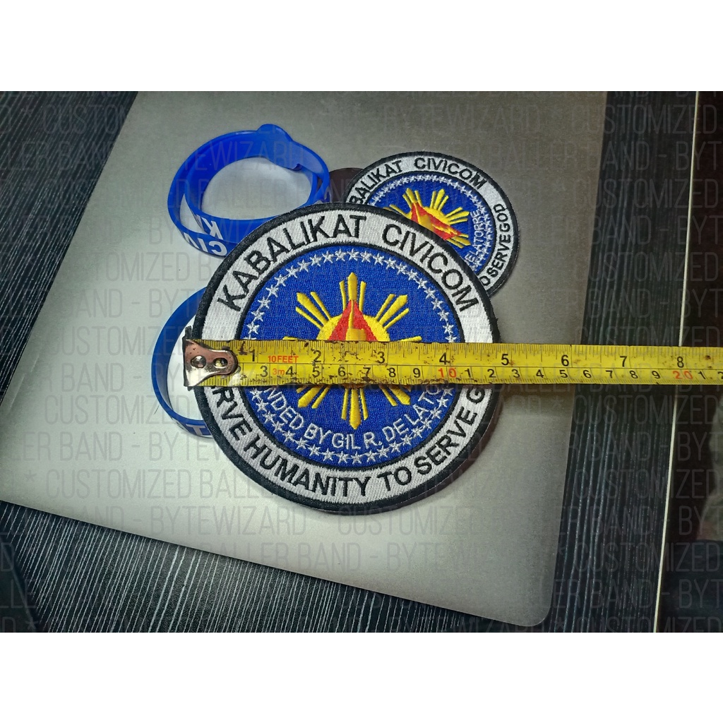 Kabalikat Civicom Embroidery Patches | Lazada PH