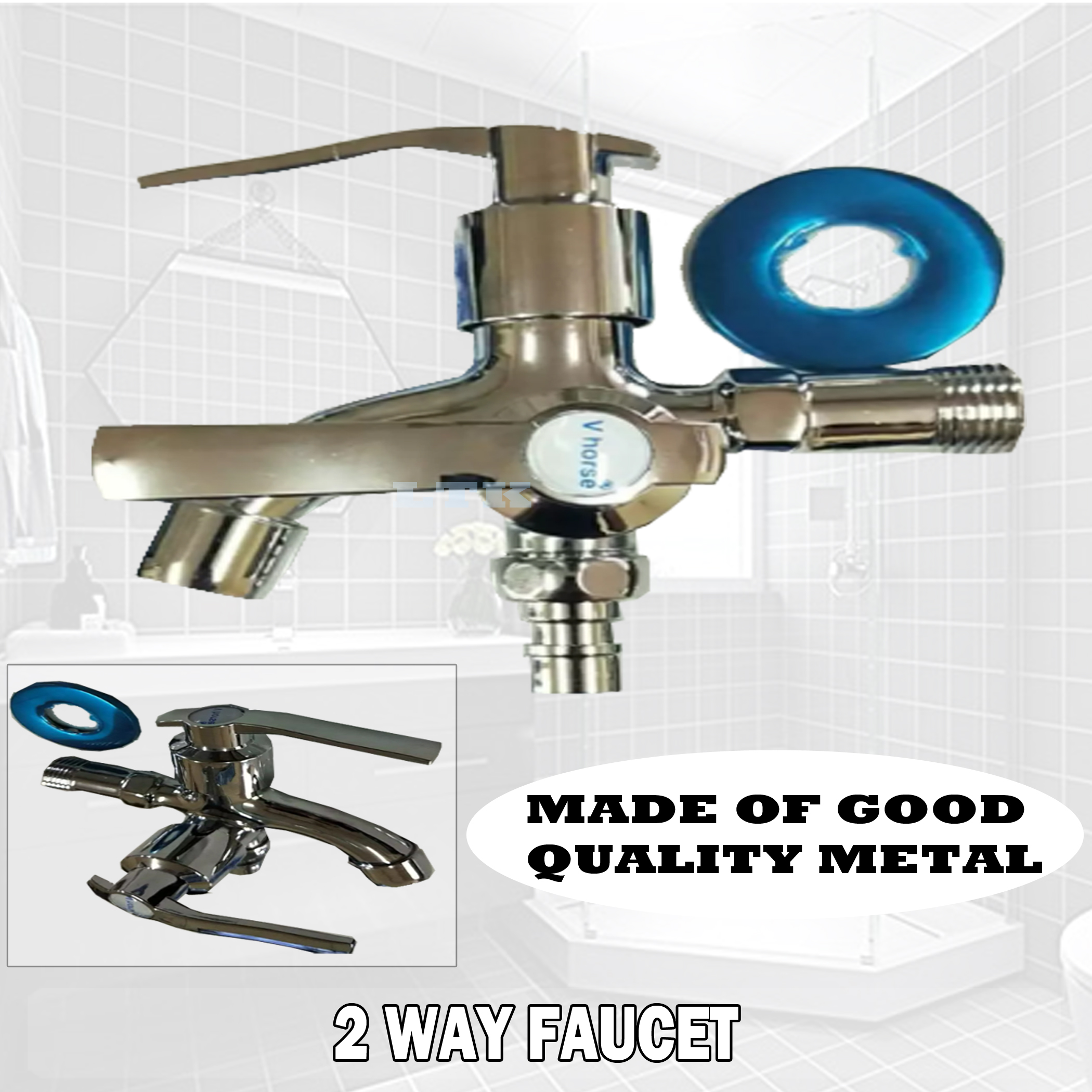 2 way Faucet stainless! # 2001B | Lazada PH