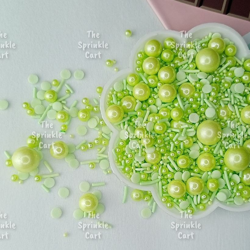 50g Edible Mix Sprinkles Assorted Pastel Dragees Rods for Cake Cupcake ...