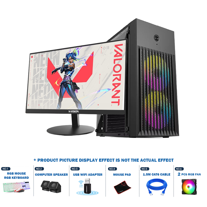 AMD A8 Gaming Desktop 4 Cores 16GB RAM / 512GB SSD With Radeon HD ...