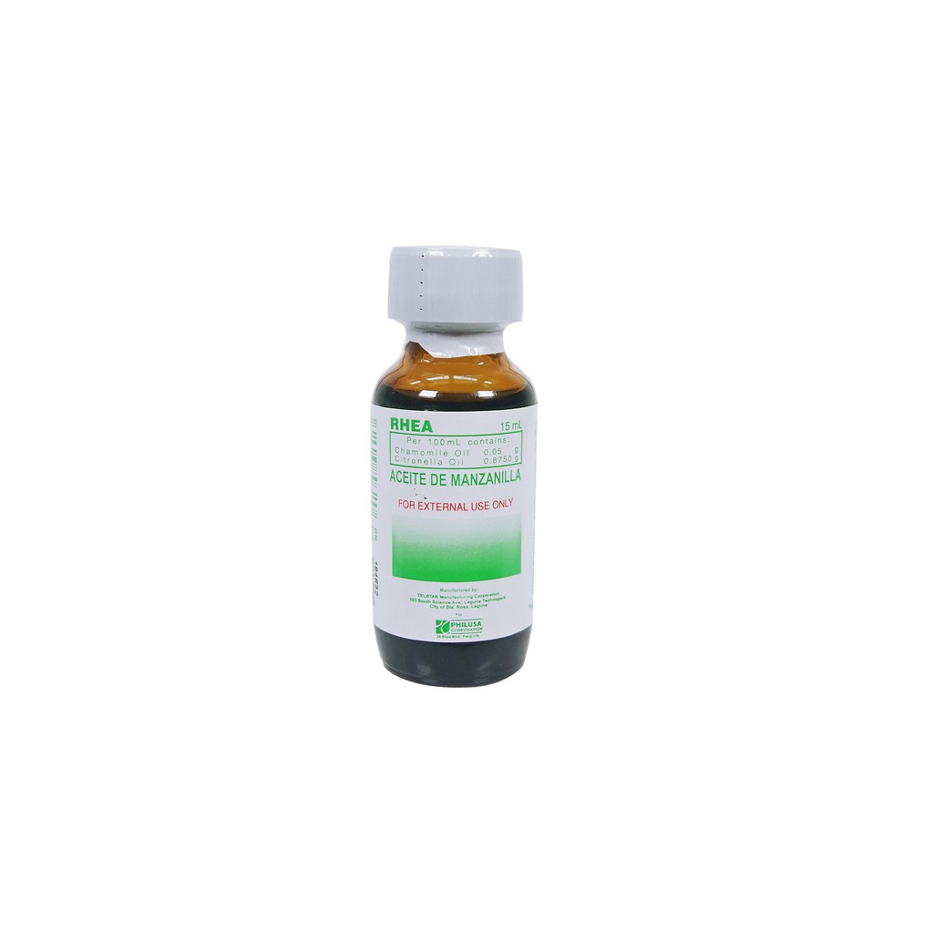 Rhea Aceite Manzanilla Plain 15ml | Lazada PH