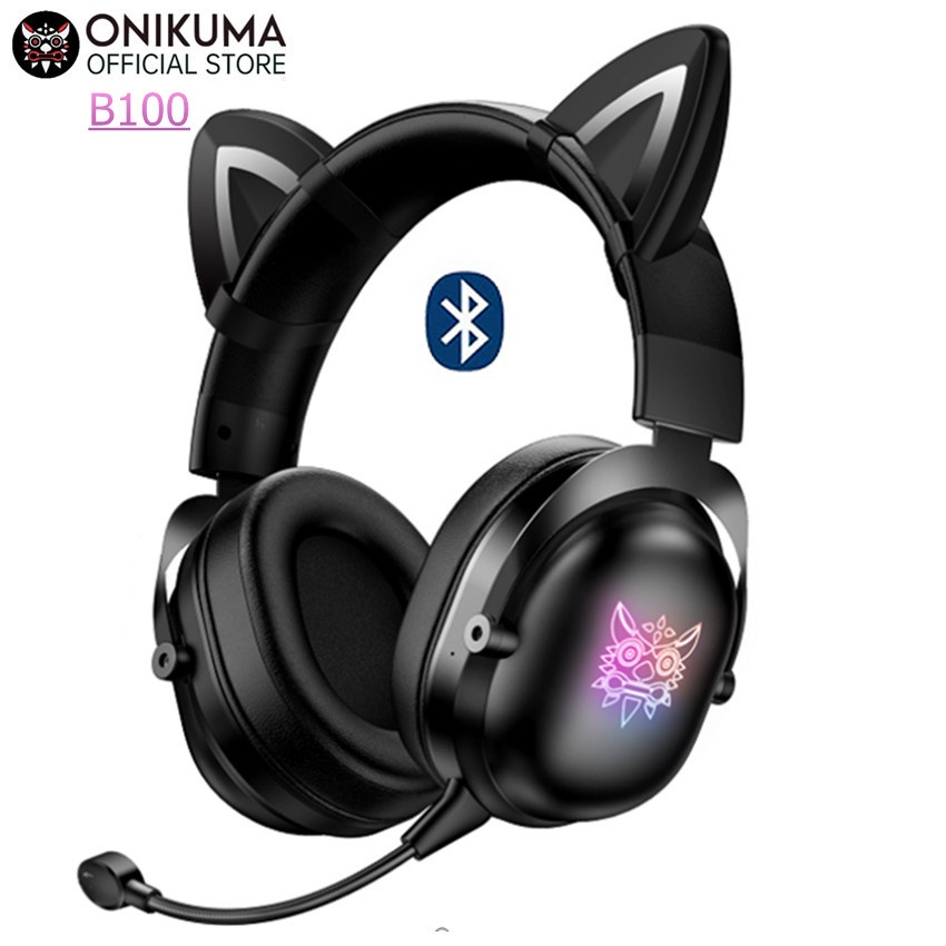 ONIKUMA B100 Wireless Hifi Headphones Bluetooth 5.0 Gaming Headset with ...