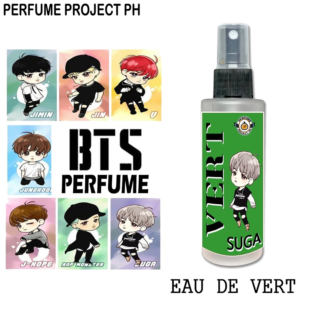 PERFUME PROJECT PH KPOP BTS Perfume Eau de Parfum Bois Musk Poudre Vert ...