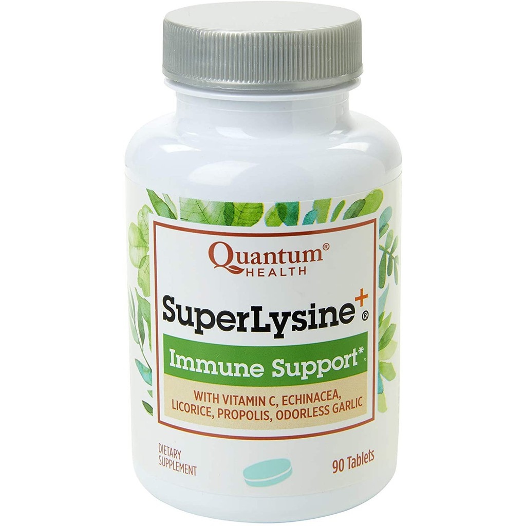 Quantum Health Super Lysine Advanced Formula Lysine Immune Support with ...