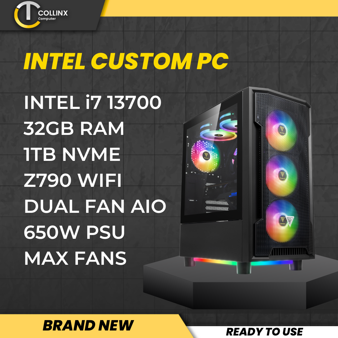 [ CUSTOM GAMING PC BUILD ] INTEL CORE I7 13700 13TH GEN GEN DESKTOP ...