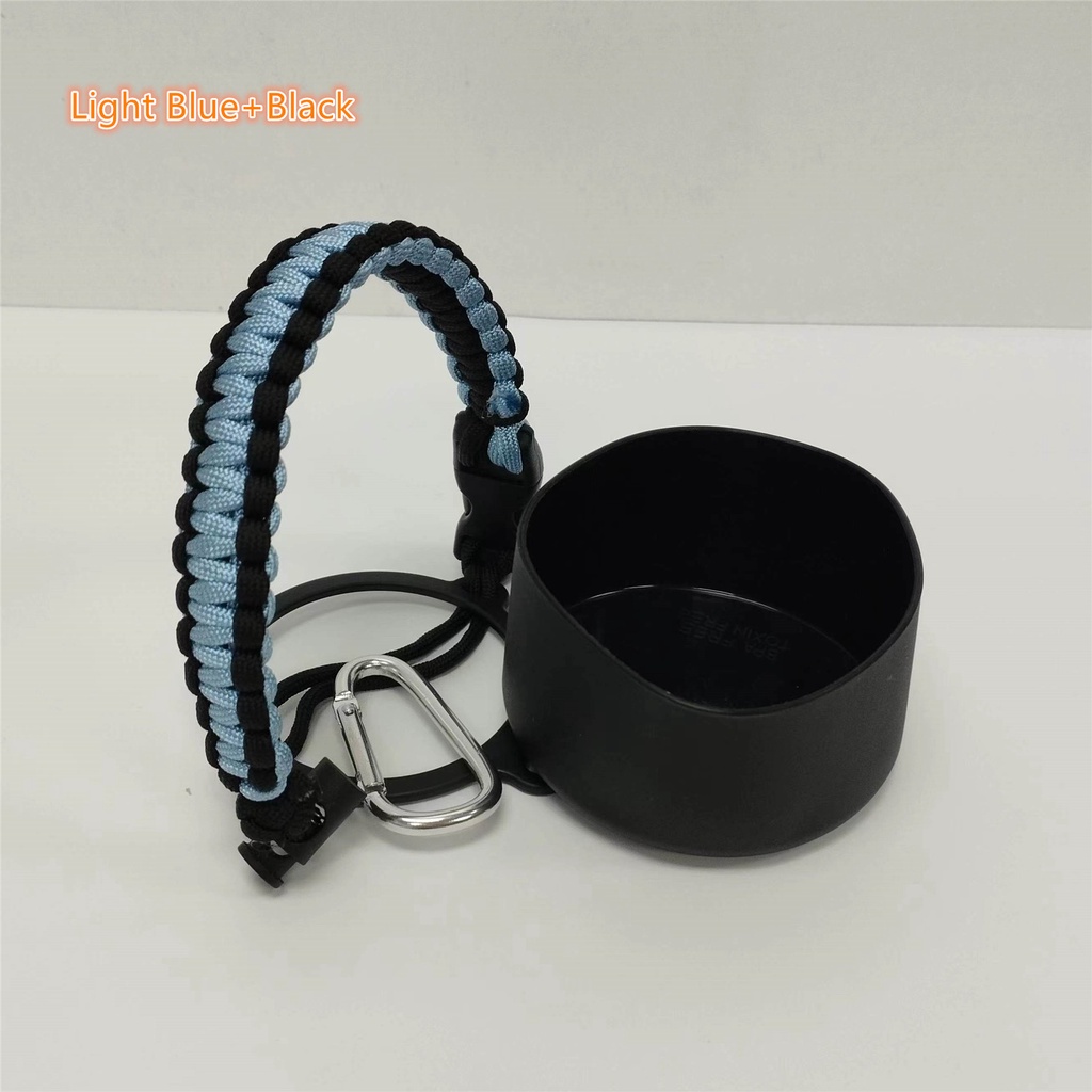 Anti Slip Soft Silicone Boot And Handle Cup Rope Paracord Colorful Cup String Set For Hydor