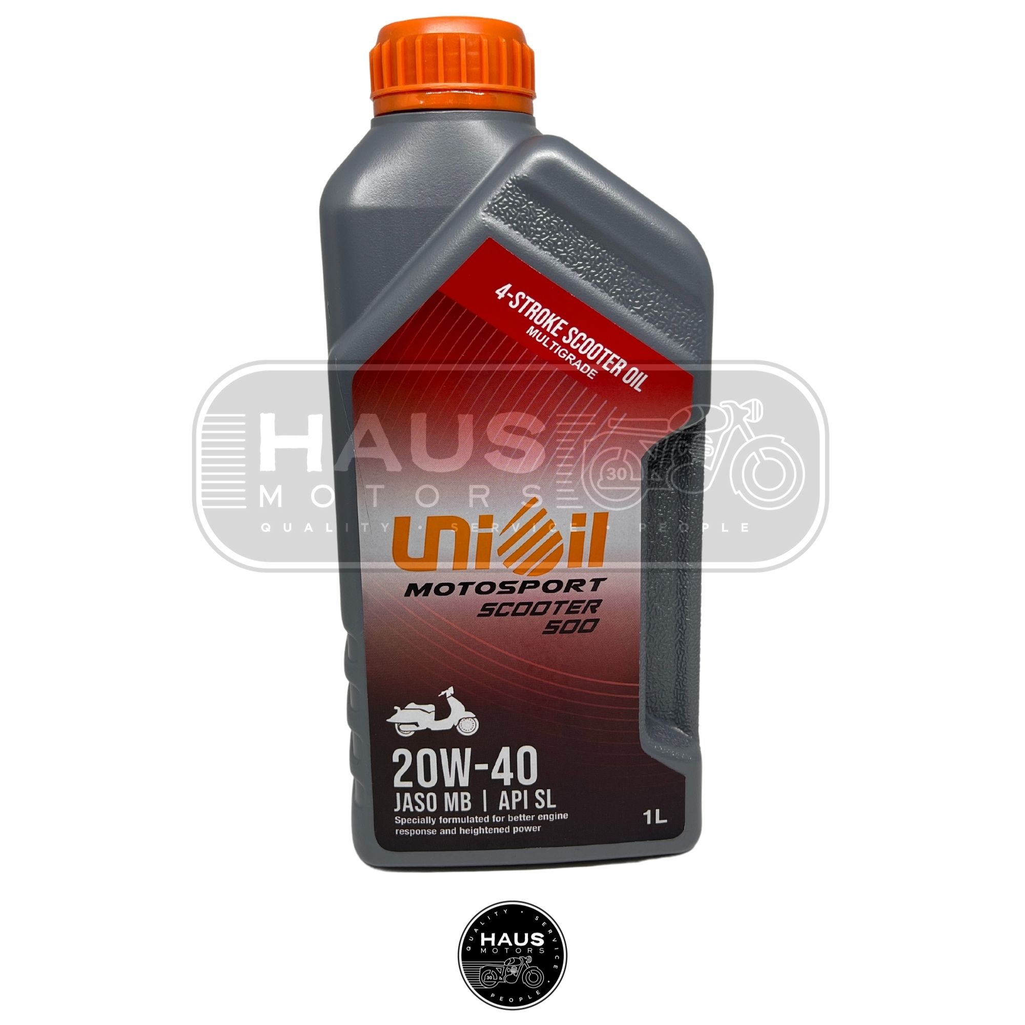 UNIOIL MOTOSPORT SCOOTER 500 4T 20W-40 SL/MB 1L | Lazada PH